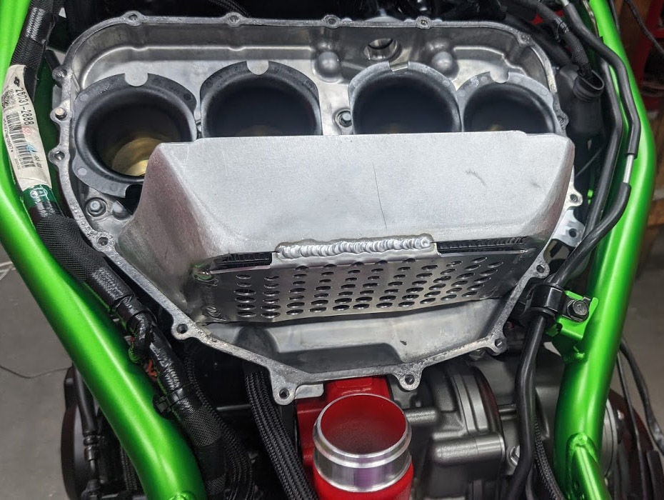 Kawasaki ZH2 Intercooler Kit. Performance Motorcycle Accessories, Ninja ...